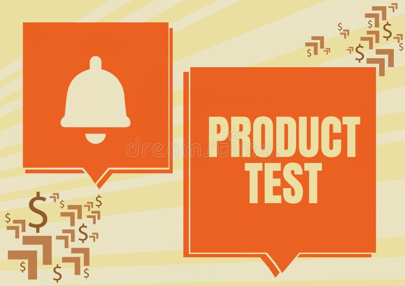 Inspiration Showing Sign Product Test. Business Overview Process of ...