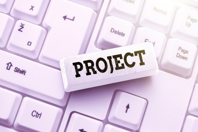 Text Caption Presenting Project. Business Idea Planned Work Activity ...