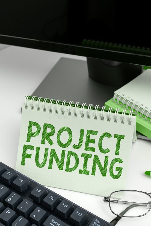 Text Caption Presenting Project Funding. Word for Paying for Start Up ...