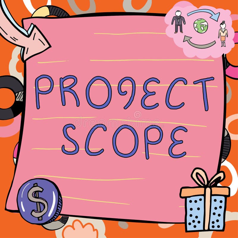 Text Caption Presenting Project Scope. Business Idea Evaluation of Work ... Text Caption Presenting Project Scope. Business Idea Evaluation of Work ...