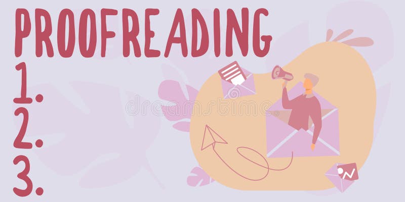 Text Caption Presenting Proofreading. Business Idea Act of Reading and ... Text Caption Presenting Proofreading. Business Idea Act of Reading and ...