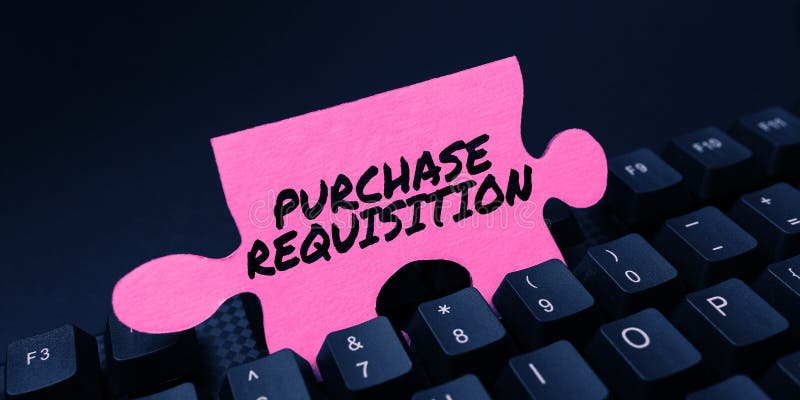 PR - Purchase Requisition Acronym, Business Concept on Blackboard Stock ...