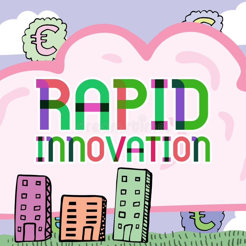 Text Caption Presenting Rapid Innovation. Business Showcase ...