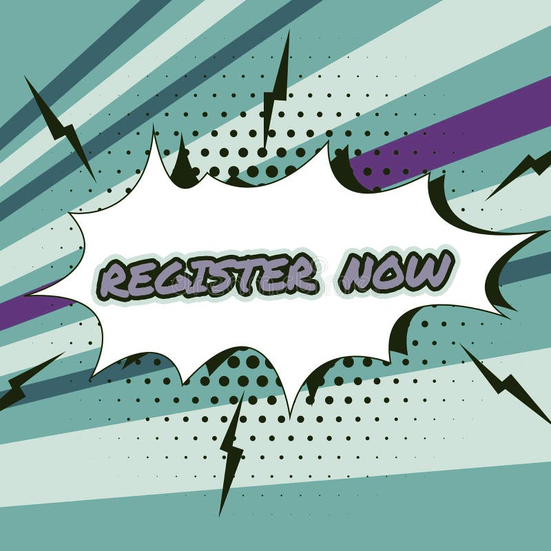 Text Caption Presenting Register Now. Word for Name in an Official List ... Text Caption Presenting Register Now. Word for Name in an Official List ...