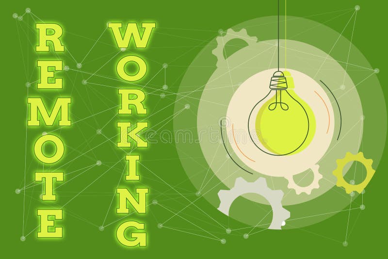 Remote Professionals Stock Illustrations – 235 Remote Professionals ...