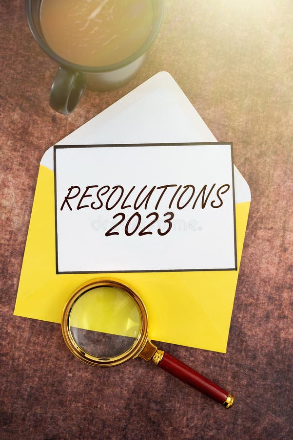 Text Caption Presenting Resolutions 2023list of Things Wishes To Be ... Text Caption Presenting Resolutions 2023list of Things Wishes To Be ...