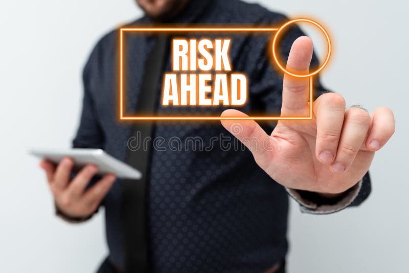 Text Caption Presenting Risk Ahead. Business Concept a Probability or ... Text Caption Presenting Risk Ahead. Business Concept a Probability or ...