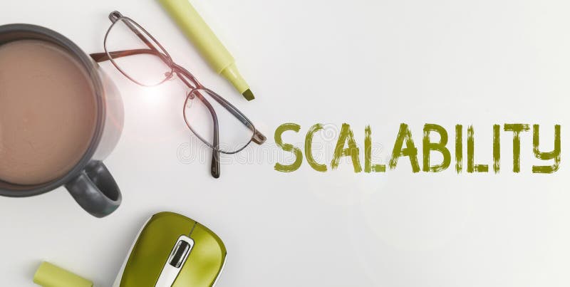 Text Caption Presenting Scalability. Concept Meaning Capable of Being ...