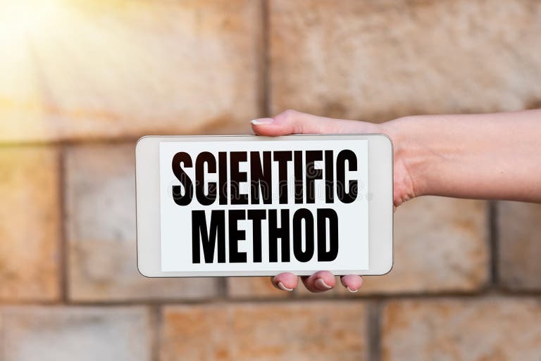 Text Caption Presenting Scientific Method. Business Idea Principles ...