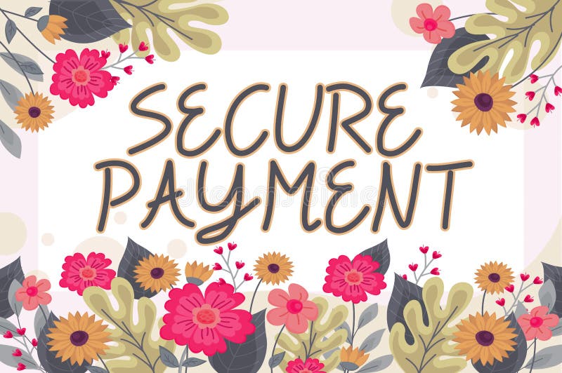 Text Caption Presenting Secure PaymentSecurity of Payment Refers To ... Text Caption Presenting Secure PaymentSecurity of Payment Refers To ...