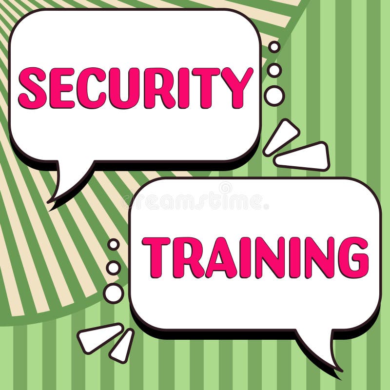 Inspiration Showing Sign Security Training. Business Showcase Providing ...