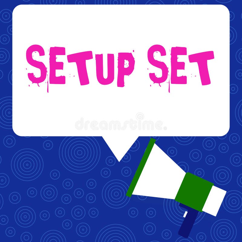 Text Caption Presenting Setup Set. Internet Concept the Manner ...