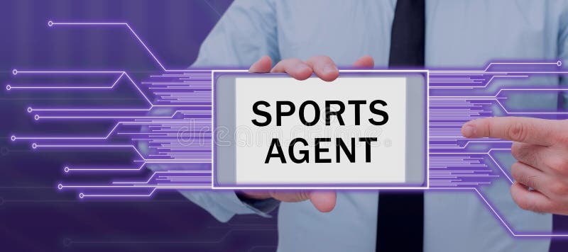 Conceptual Display Sports Agent. Business Idea Person Manages ... Conceptual Display Sports Agent. Business Idea Person Manages ...
