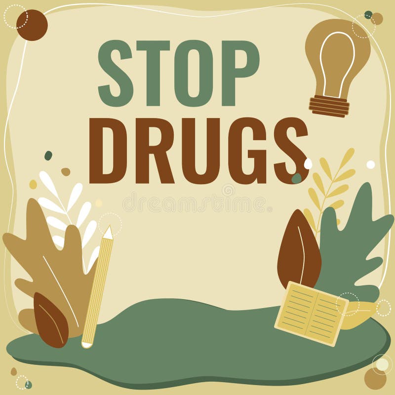 Text Caption Presenting Stop Drugs. Business Overview Put an End on ... Text Caption Presenting Stop Drugs. Business Overview Put an End on ...