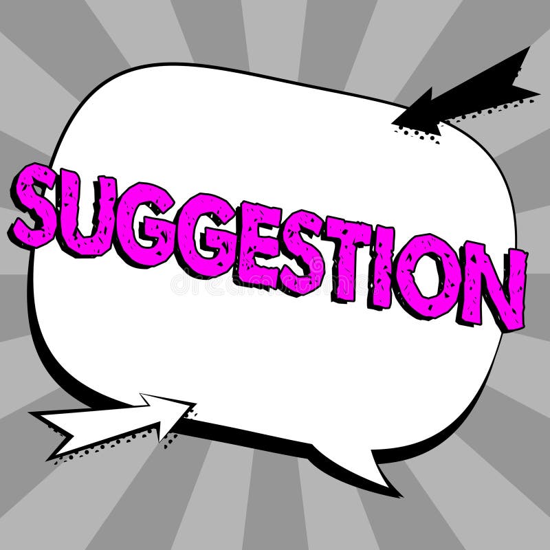 Text Caption Presenting Suggestion. Internet Concept the Process of One ...