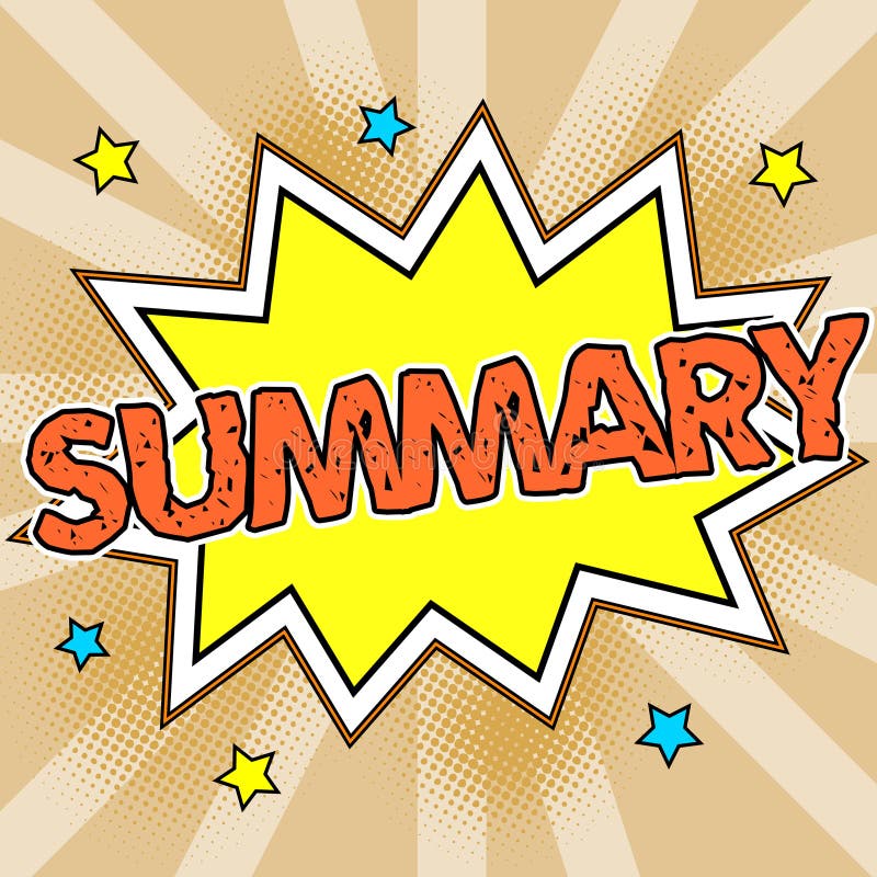 Summary Caption Stock Illustrations – 423 Summary Caption Stock ...