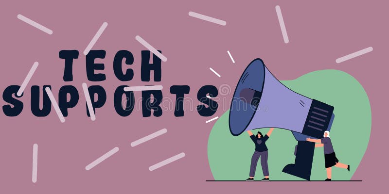 Text Caption Presenting Tech Supports. Business Idea Help Given by ...