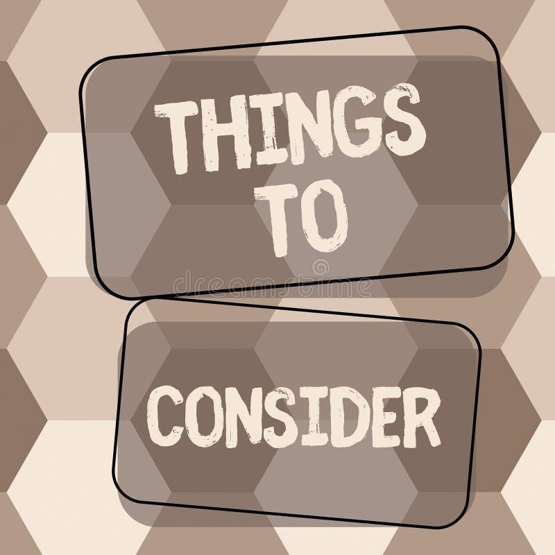 Things To Consider Stock Illustrations – 205 Things To Consider Stock ...