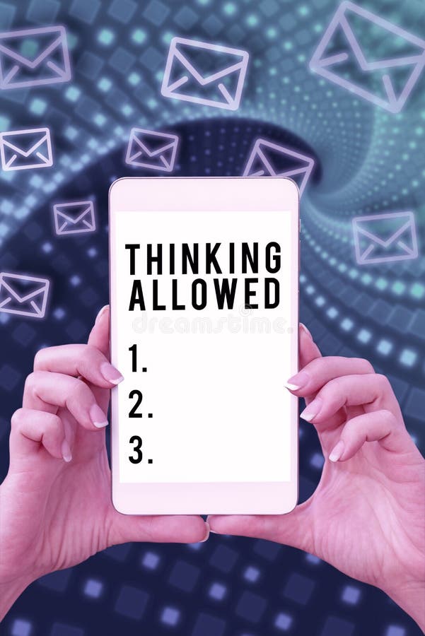 Handwriting Text Thinking Allowed. Business Approach Lessons To Teach ...