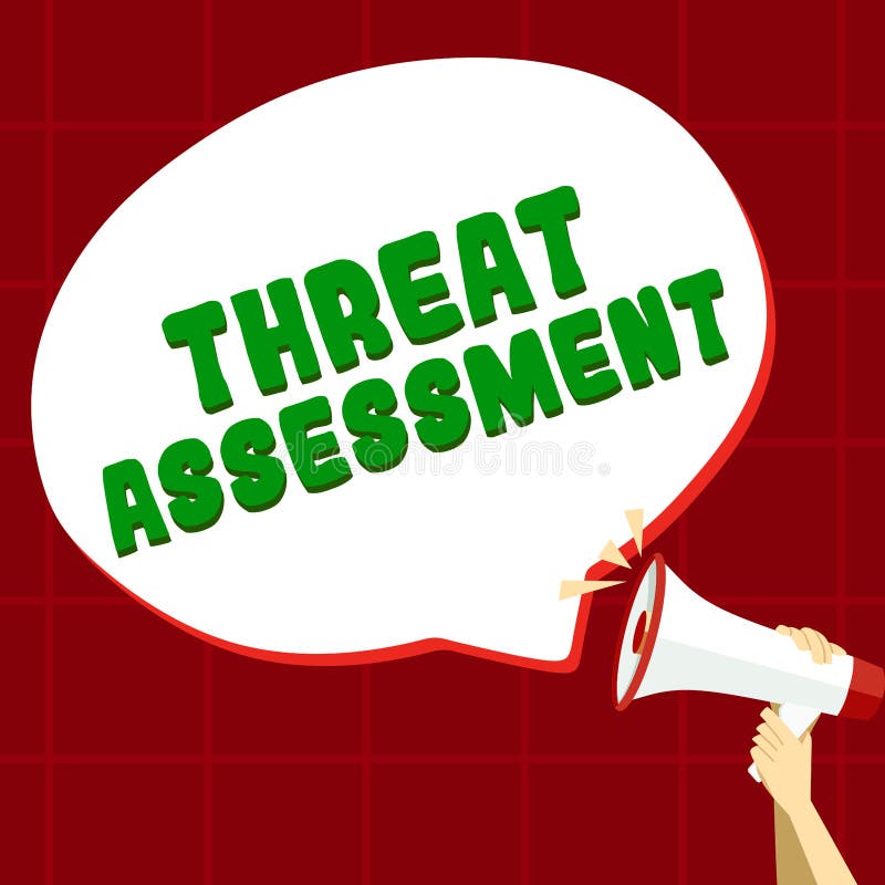 Text Caption Presenting Threat Assessment. Business Approach ... Text Caption Presenting Threat Assessment. Business Approach ...