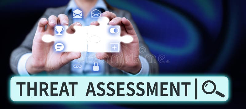 Text Caption Presenting Threat Assessment. Conceptual Photo Determining ... Text Caption Presenting Threat Assessment. Conceptual Photo Determining ...