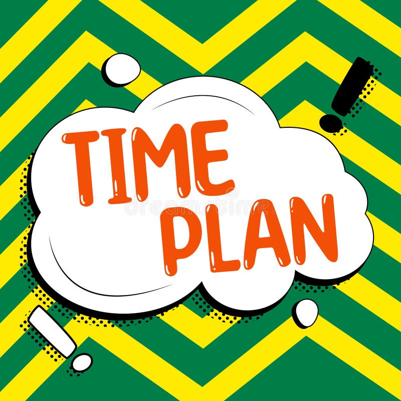 Text Caption Presenting Time Plan. Internet Concept a System for Paying ...