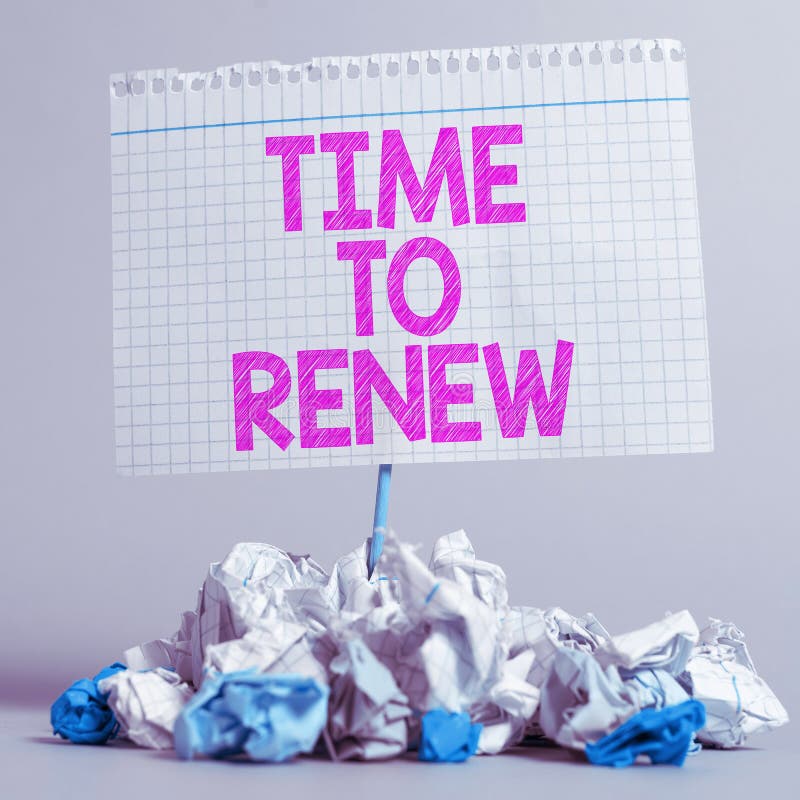 Text Caption Presenting Time To Renew. Word Written on Continue the ... Text Caption Presenting Time To Renew. Word Written on Continue the ...