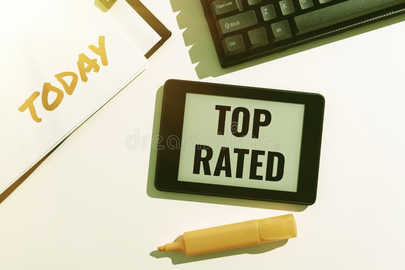 Handwriting Text Top Rated. Business Idea the High Amount of a Charge ...