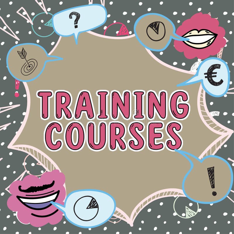 Text Showing Inspiration Training Courses. Internet Concept Graduate ...