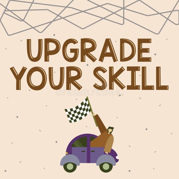 Text Caption Presenting Upgrade Your Skill. Word Written on Expand ...