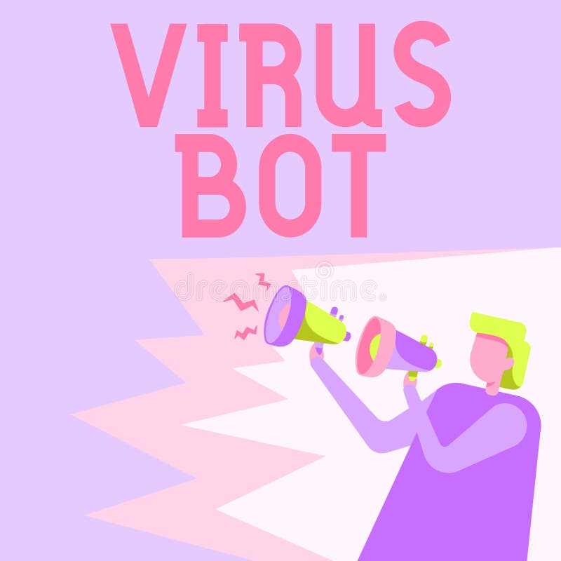 Conceptual Display Virus Bot. Business Concept Malicious ... Conceptual Display Virus Bot. Business Concept Malicious ...