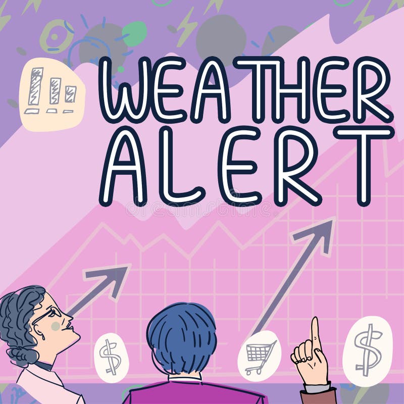 Text Caption Presenting Weather Alert. Concept Meaning Urgent Warning ... Text Caption Presenting Weather Alert. Concept Meaning Urgent Warning ...