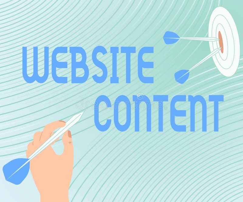 Text Caption Presenting Website Content. Business Overview Website ...