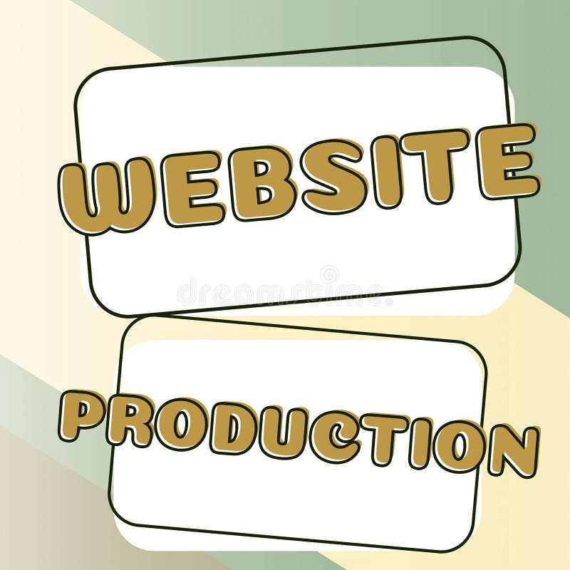 Text Caption Presenting Website Production. Business Overview Creating ...