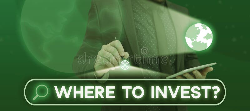 Handwriting Text Where To Invest Question. Conceptual Photo Fundraising ... Handwriting Text Where To Invest Question. Conceptual Photo Fundraising ...