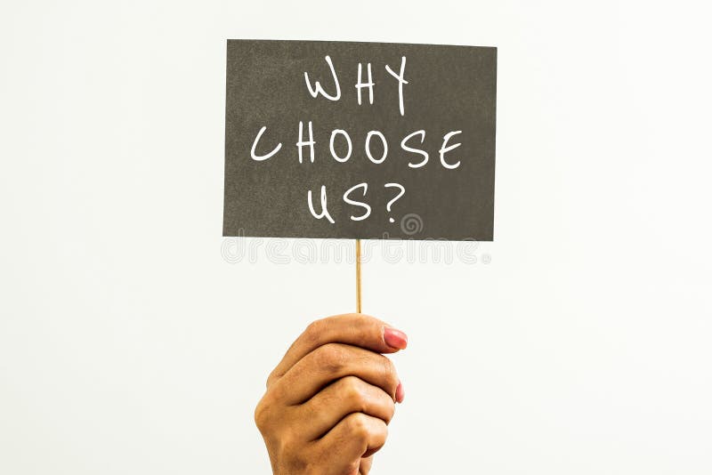 Text Caption Presenting Why Choose Us Question. Internet Concept ... Text Caption Presenting Why Choose Us Question. Internet Concept ...