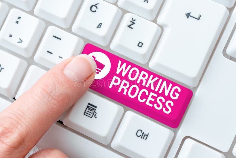 Text Showing Inspiration Working Process. Business Idea Company S is ...