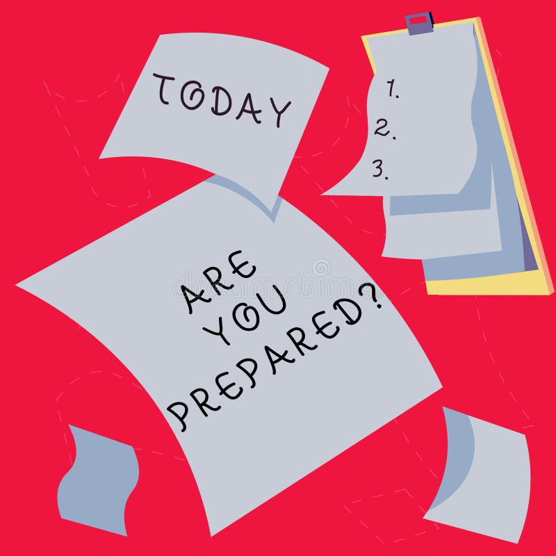 Text Caption Presenting are You Prepared. Business Approach Asking If ... Text Caption Presenting are You Prepared. Business Approach Asking If ...