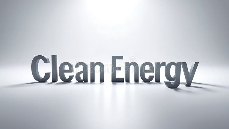 Text Clean Energy Stands Prominently, Representing a Shift Towards ...