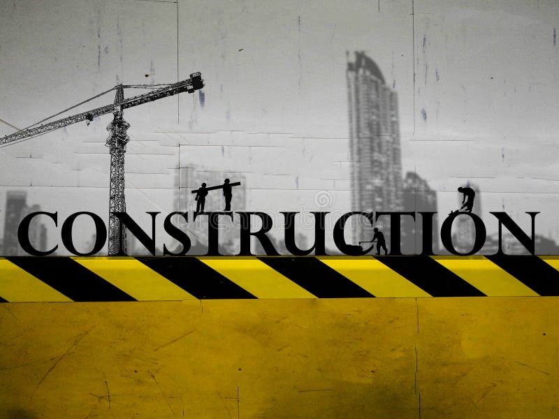 Text construction stock illustration. Illustration of meter - 68903555