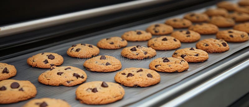 Text Copyspace for Cookies in the Food Industry Stock Photo - Image of ...
