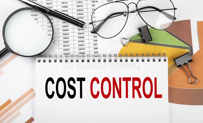 Diagram of Cost Control stock image. Image of enterpise - 85677867