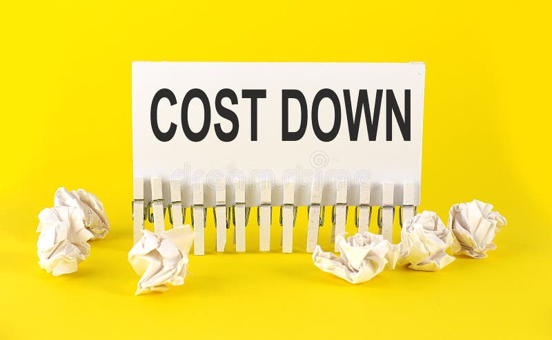 Paper with CVP Cost Volume Profit on a Chart with Calculator,pen and ...