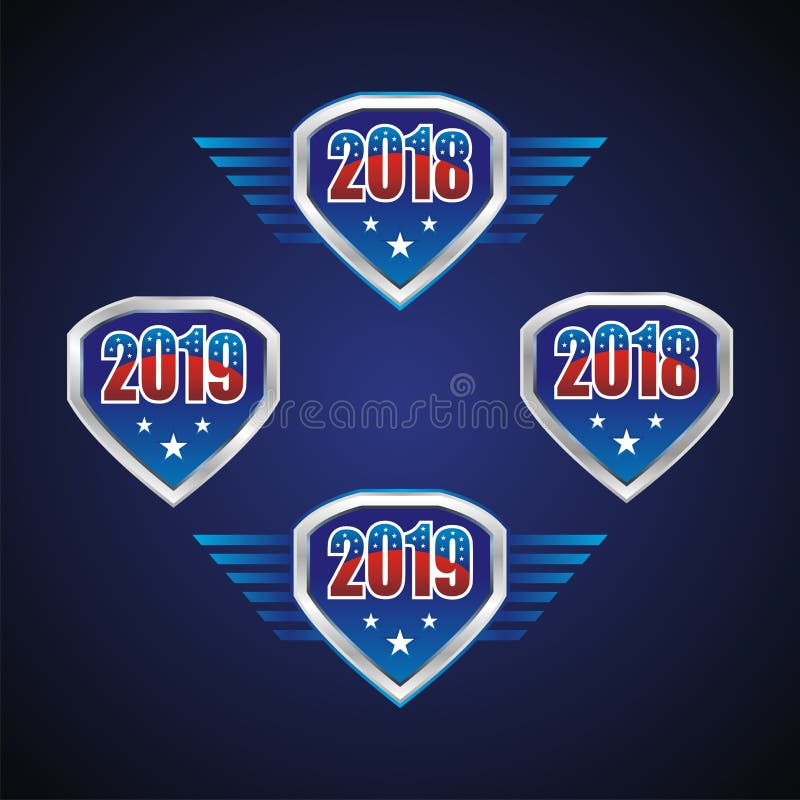 2018 text Design stock vector. Illustration of christmas - 102949117