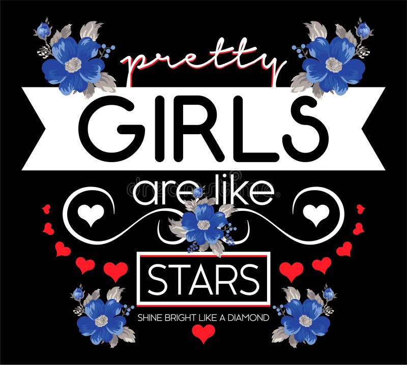 Text Design and Effects with Flowers. Effective Pattern Stock Vector ...