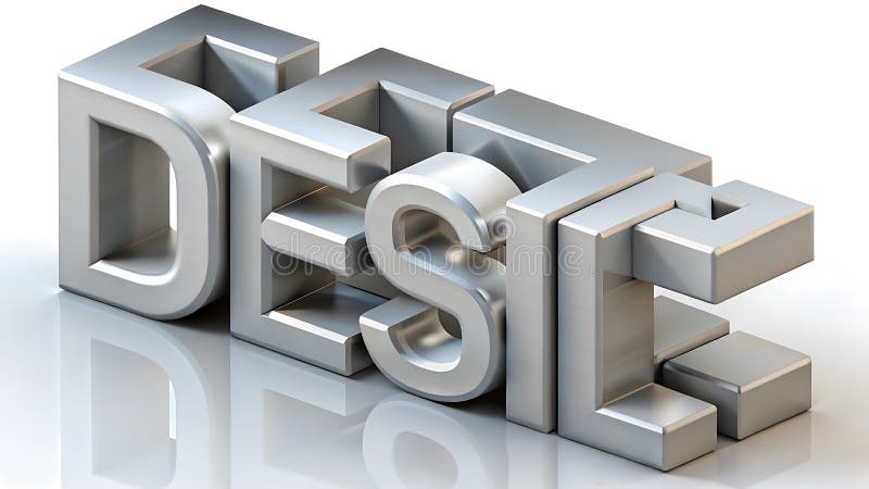 Text DESIGN Letters, 3D Word Art, Stylized Typography, Creative Design ...