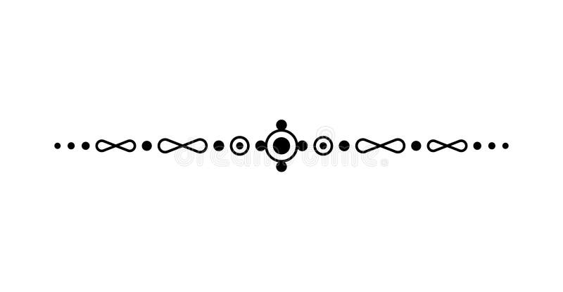 Text Divider Element stock vector. Illustration of premium - 227672945