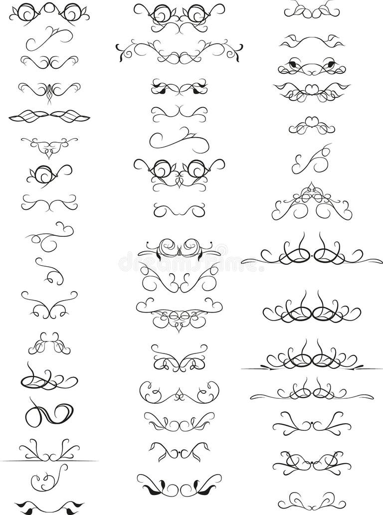 Gothic Dividers Stock Illustrations – 166 Gothic Dividers Stock ...