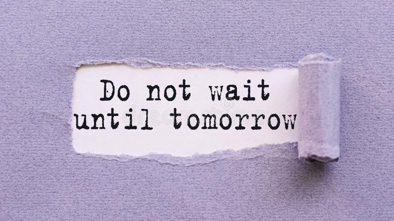 Wait and see on paper stock image. Image of inside, medicine - 168138099