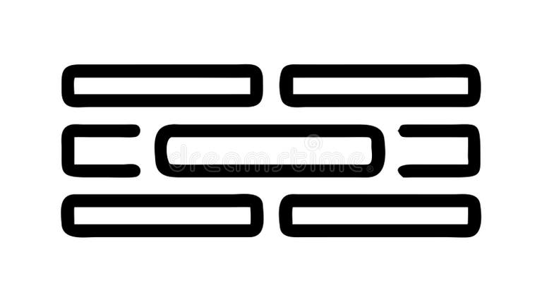 Text Document Content Lines Icon, Vector Design Generative AI Stock ...